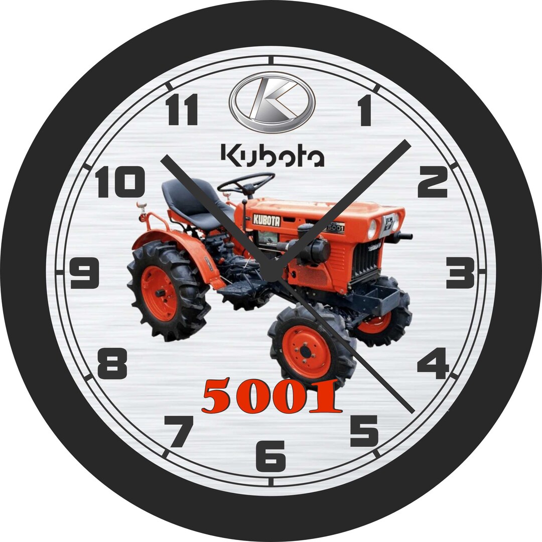Kubota 5001 Tractor Wall Clock - Etsy