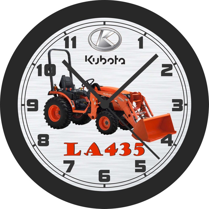 Kubota LA435 Tractor Wall Clock - Etsy