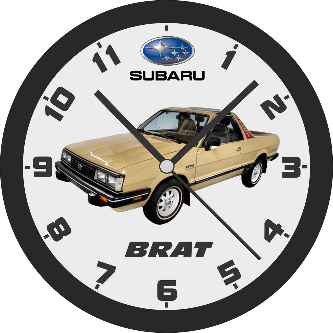 Subaru Brat Classic Clock - Etsy