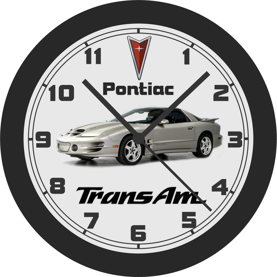 2002 Pontiac Firebird Trans/am Wall Clock - Etsy