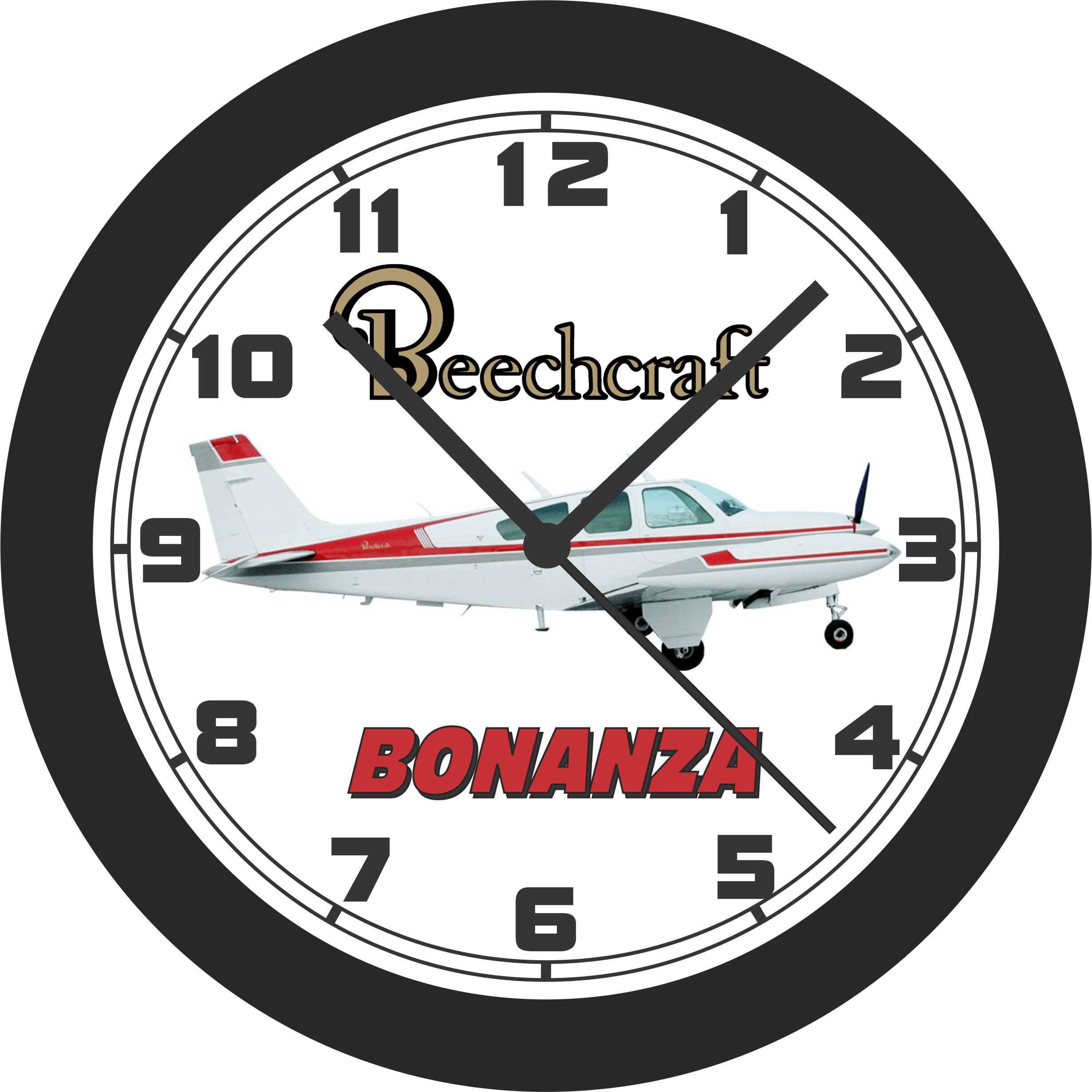 Beechcraft Bonanza Airplane Wall Clock - Etsy
