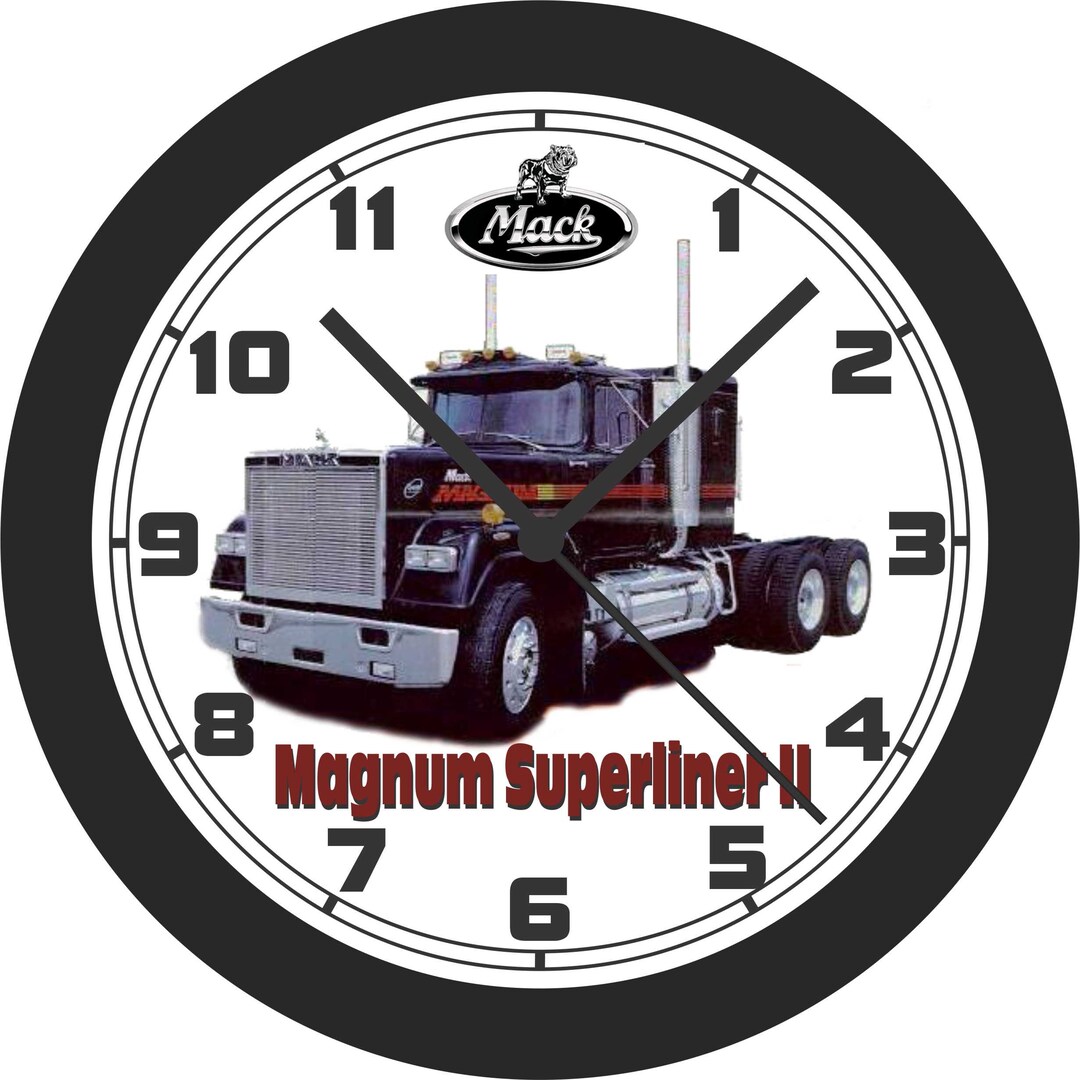 Mack Magnum Superliner II Semi-truck Wall Clock - Etsy