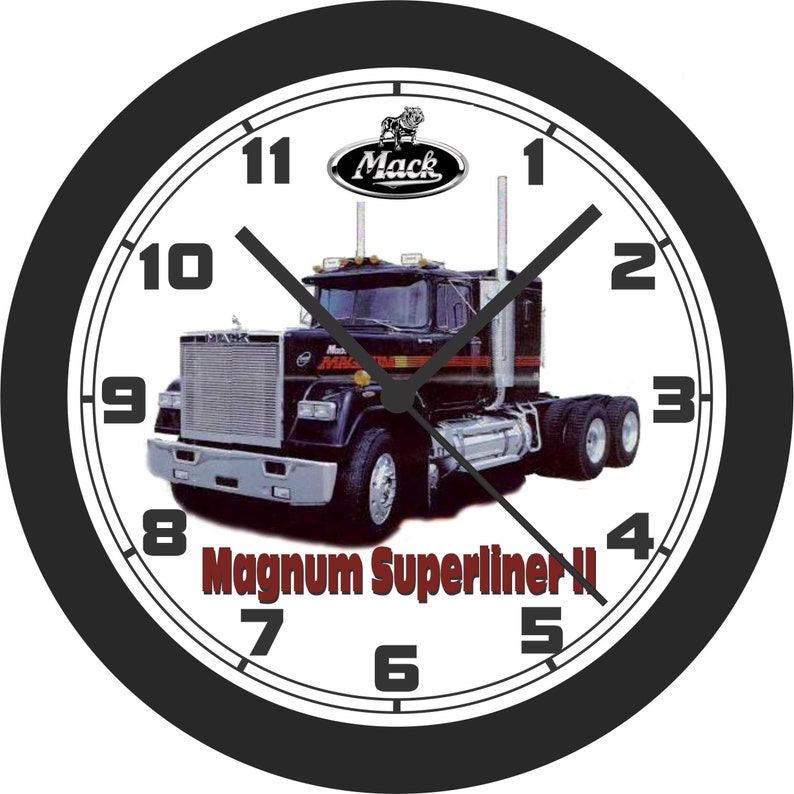 Mack Magnum Superliner II Semi-truck Wall Clock - Etsy