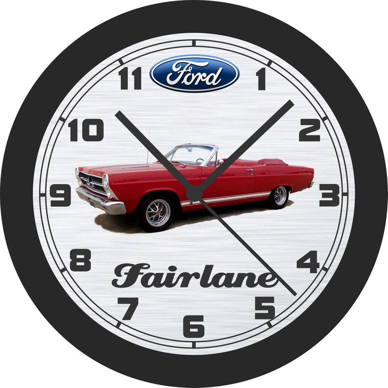 1966 Ford Fairlane Convertible Wall Clock - Etsy