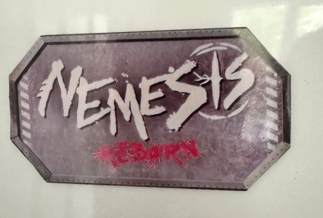 Fridge Magnet Alton Towers Ride Entrance Logo/sign Nemesis Reborn ...