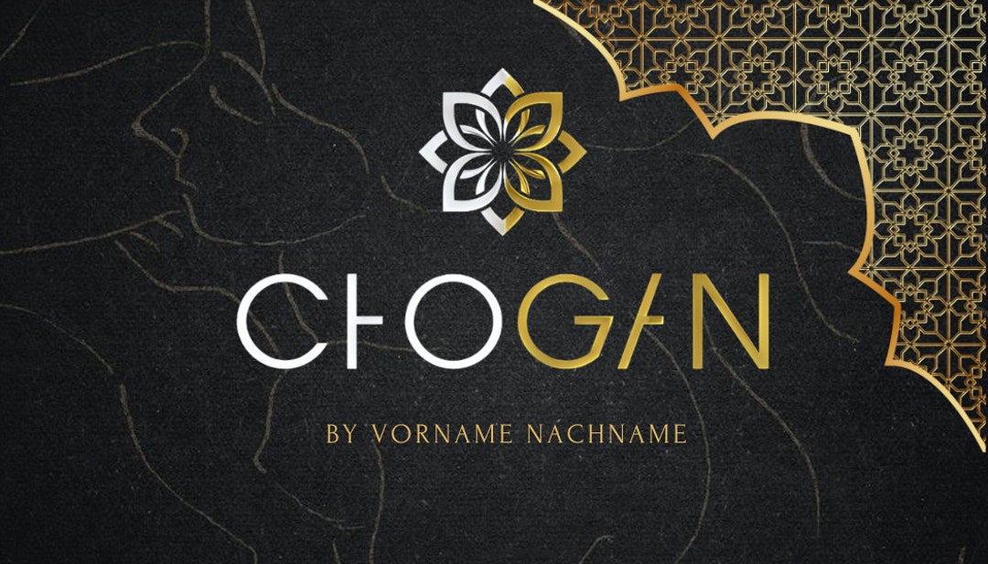 Cartão de visita personalizado para Chogan ou outras empresas - Etsy Portugal