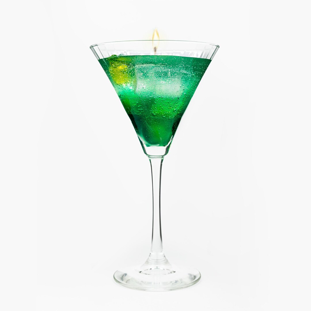 Martinis Grass Hopper/aviation/purple Rain Candle - Etsy