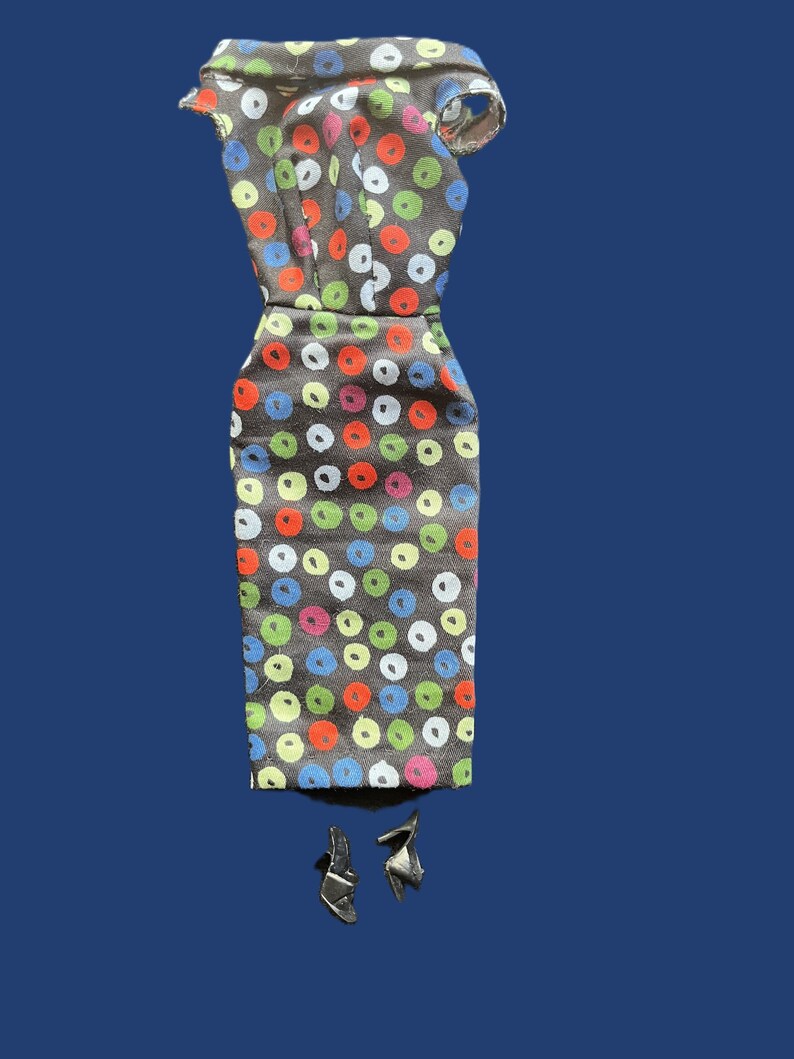 Barbie Vintage Apple Print Sheath Outfit #917 - Etsy