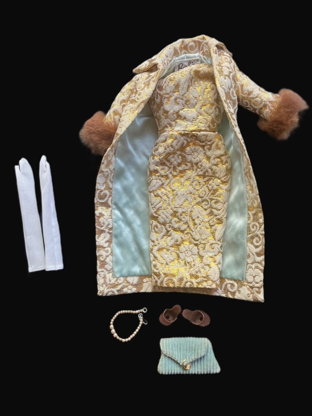 Barbie Evening Splendor Barbie Outfit 961 Vintage Early 60's - Etsy