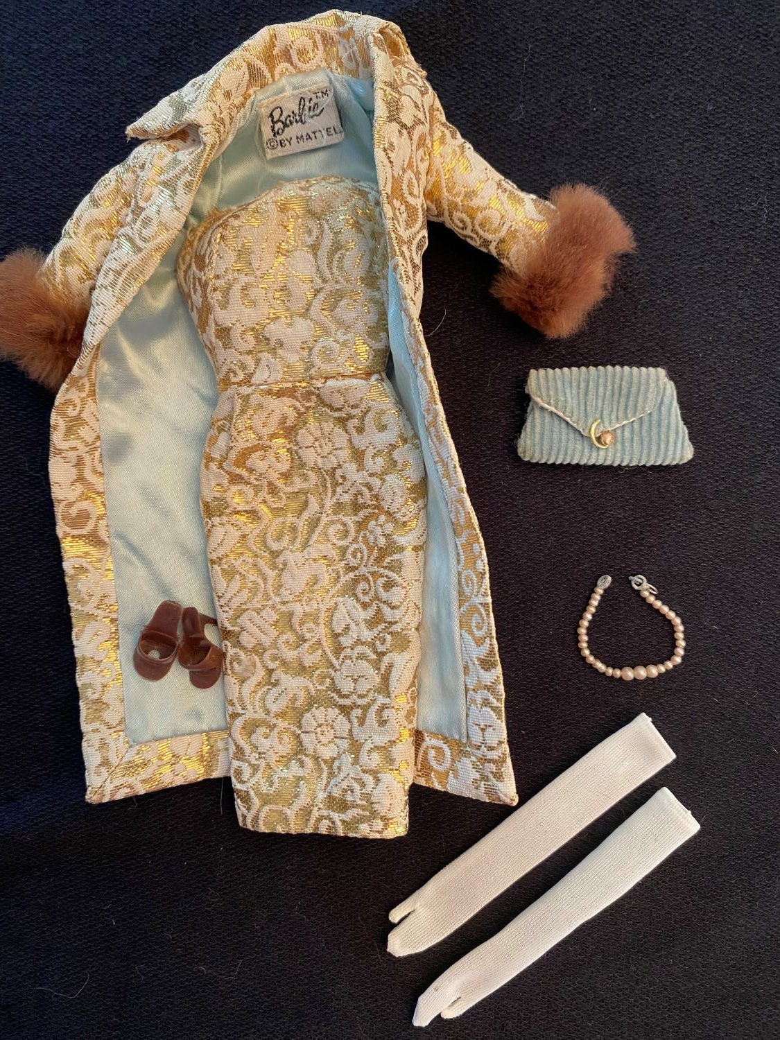 Barbie Evening Splendor Barbie Outfit 961 Vintage Early 60's - Etsy