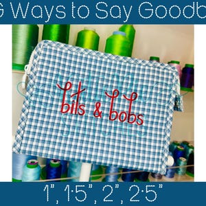KG Ways to Say Goodbye Kutie Pie Stiches Satin Stitch Machine ...