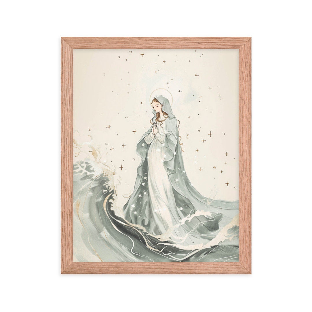 Star of the Sea Faith Decor Catholic Art Faith Art Christian Art ...