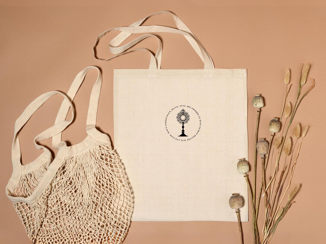 Eucharistic Adoration Tote Bag, Catholic Gift, Catholic Apparel ...