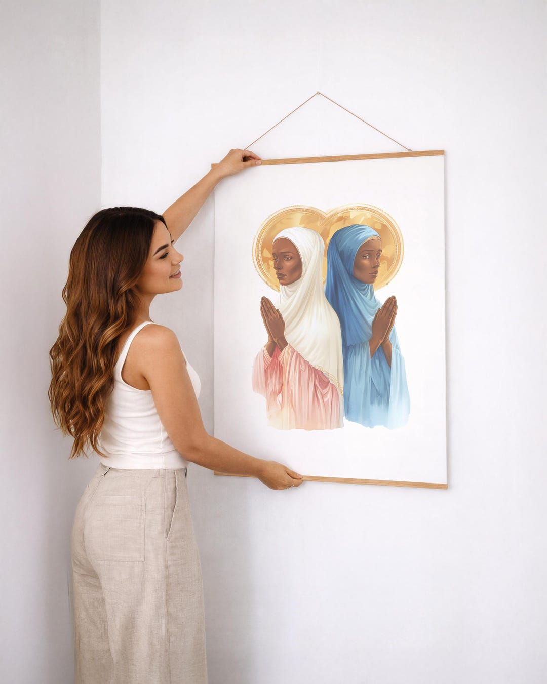 Saints Perpetua and Felicity Catholic Art Print, Martyr Saints, Prayer ...
