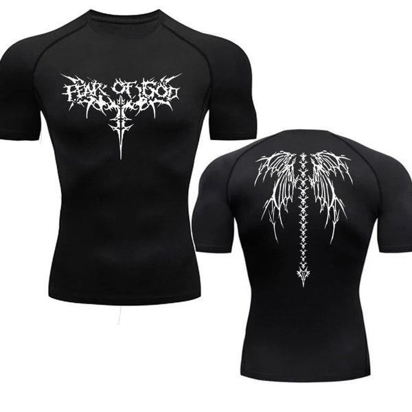 Anime Compression Shirt - Etsy