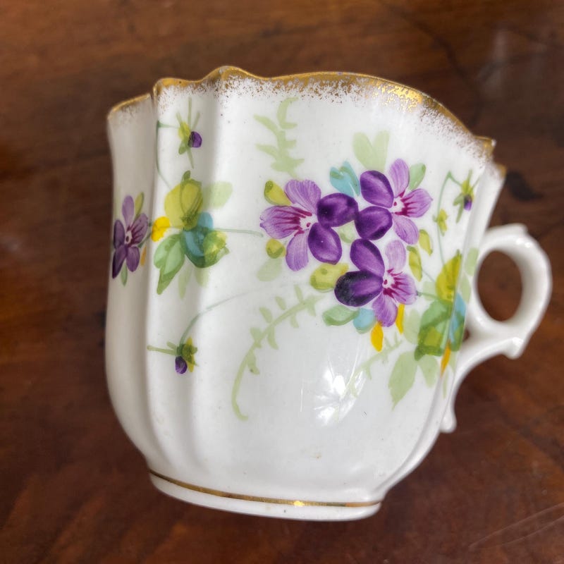 Violet Tea Cup - Etsy