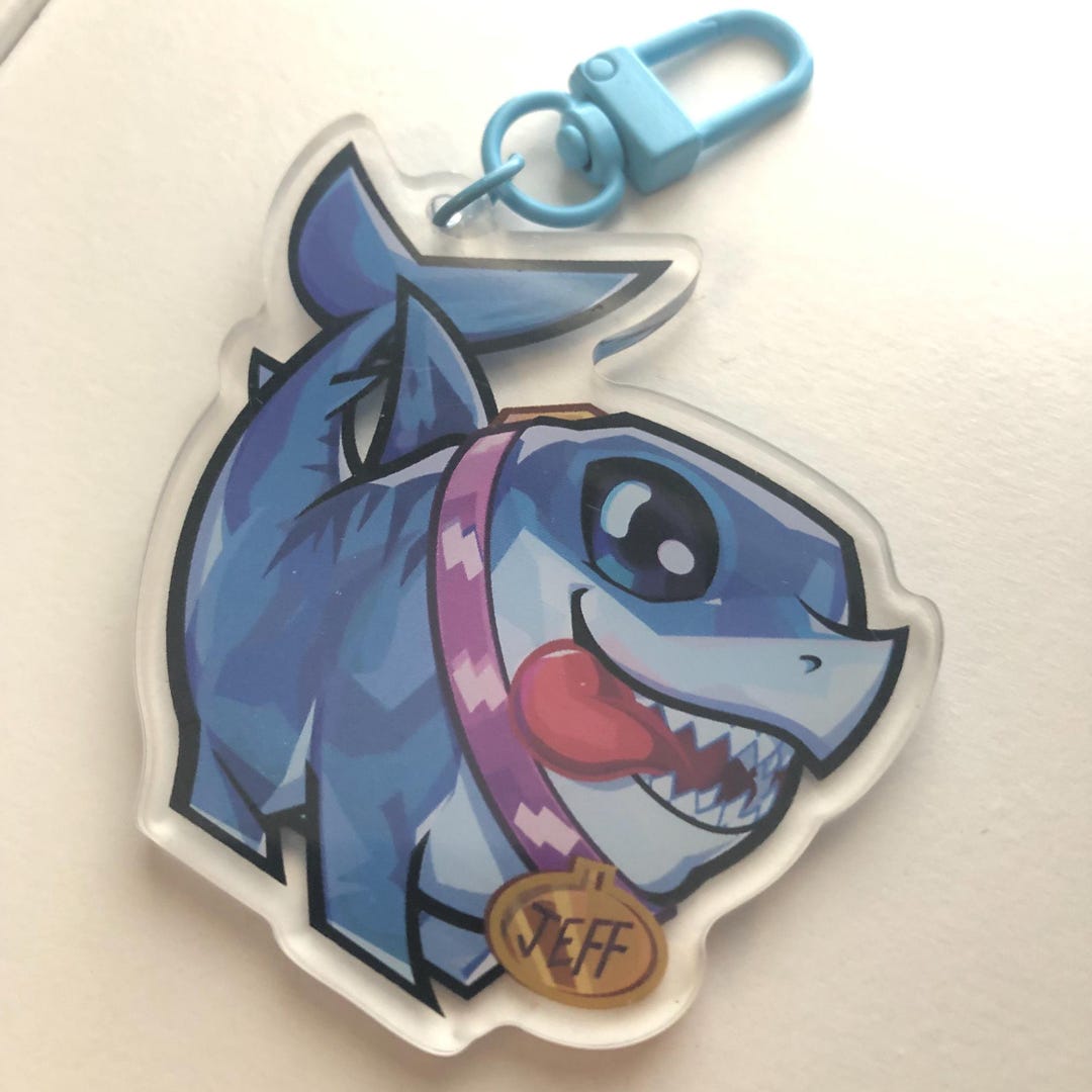 Marvel Rivals Keychains: Jeff the Land Shark/peni Parker/venom/dr ...