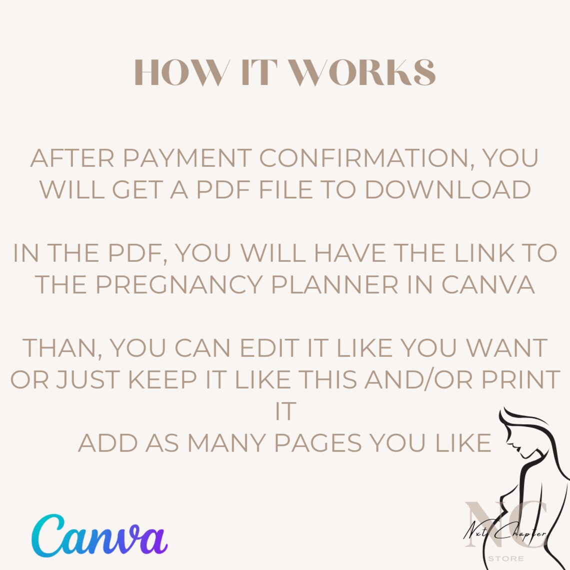 Digital Pregnancy Planner, Pregnancy Planner Printable, Printable ...