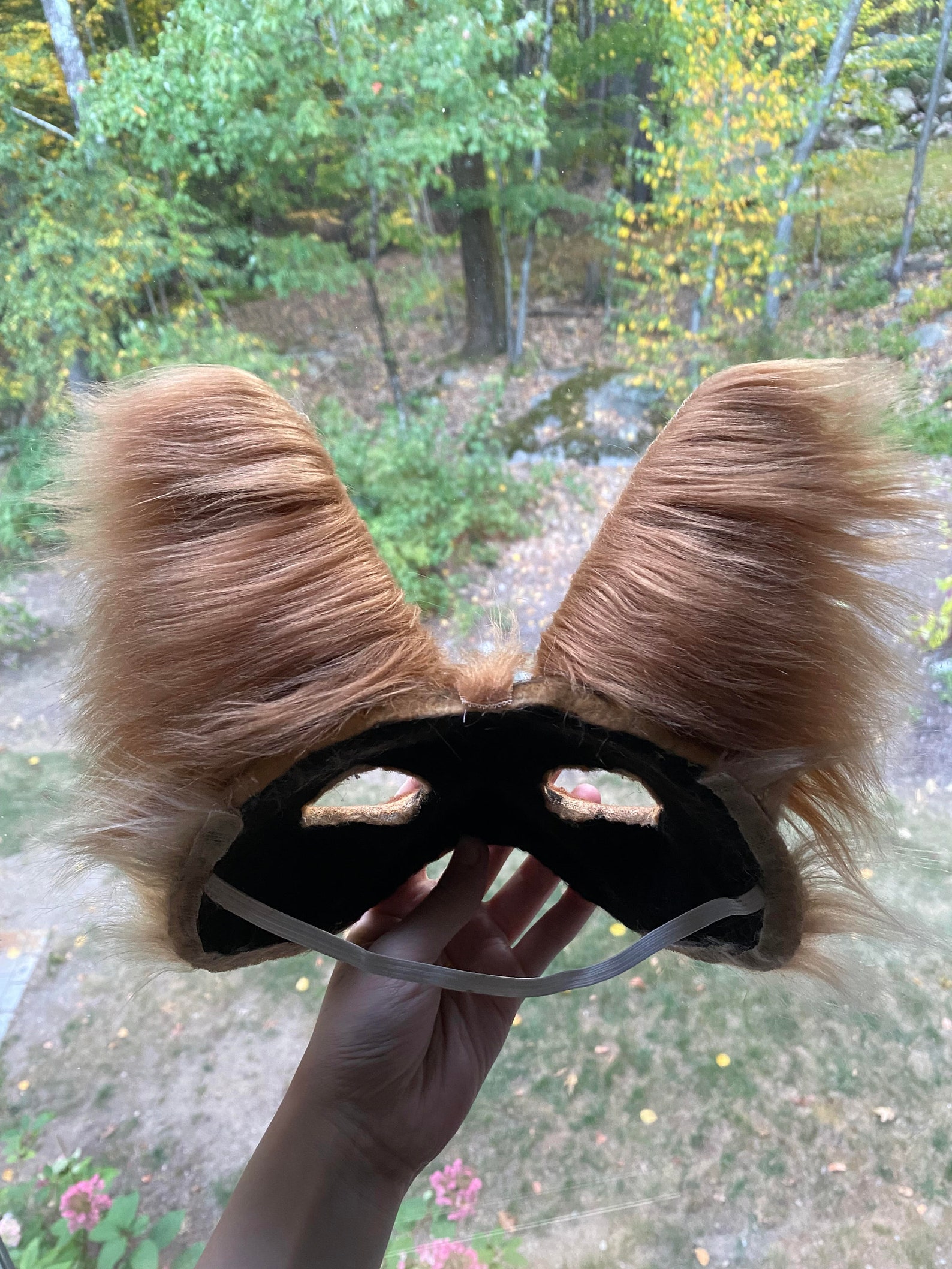 Brown, Orange and Tan Striped Tabby Cat Mask - Etsy