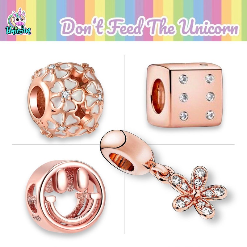 Pandora Spacers Rose Gold - Etsy