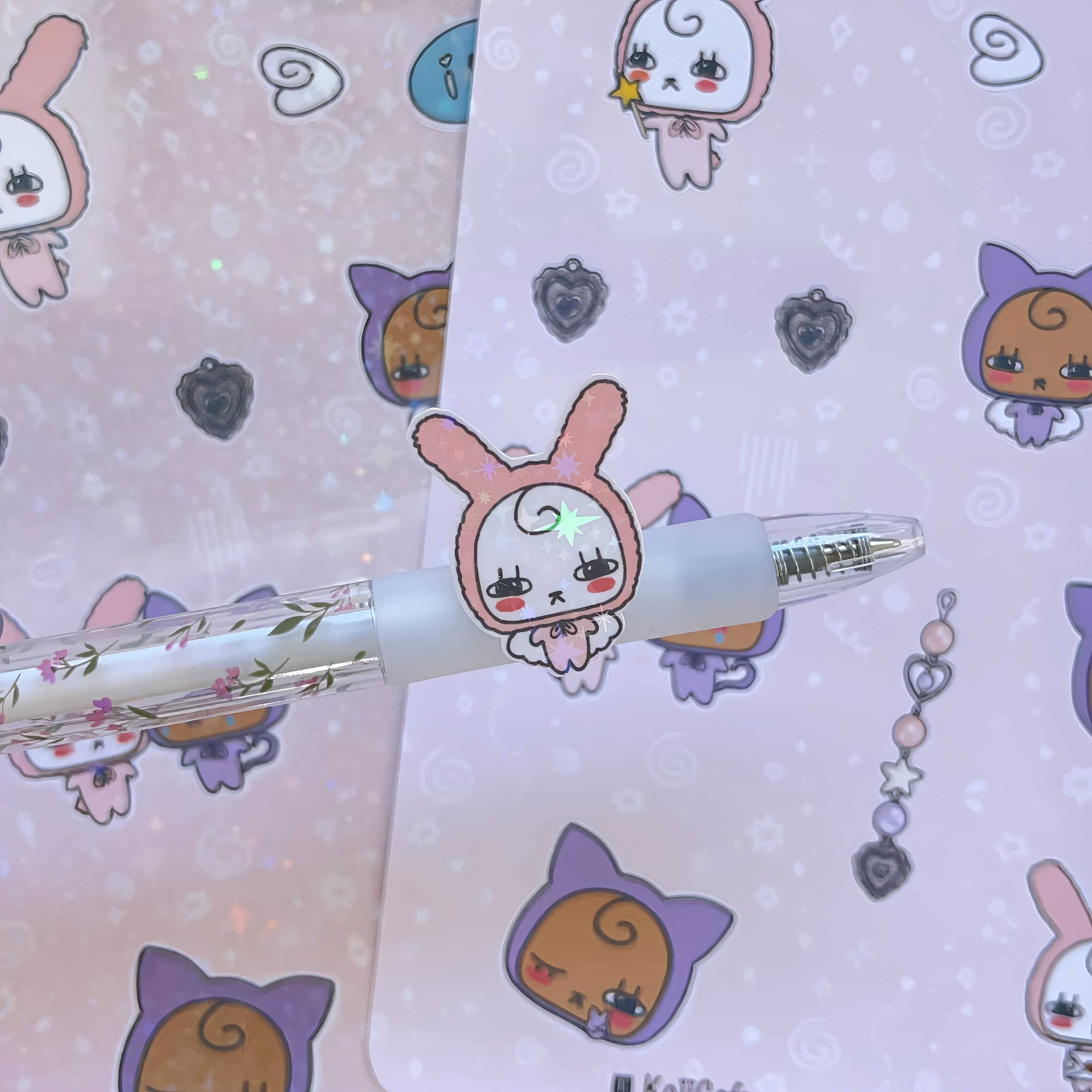 Koji & Nami Sticker Sheet Cute Stickers Deco Korean Stationery Polco ...