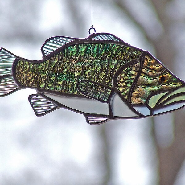 Stained Glass Angler Fish - Etsy