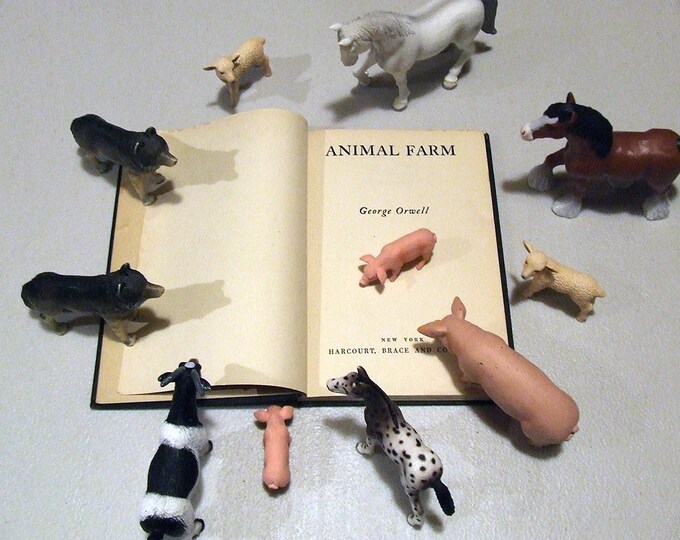 Animal Farm by George Orwell - First American Edition - Harcourt, Brace ...