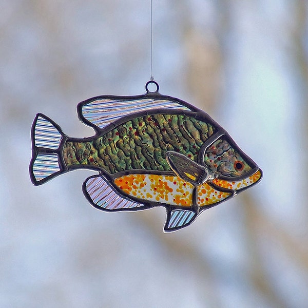 Stained Glass Angler Fish - Etsy