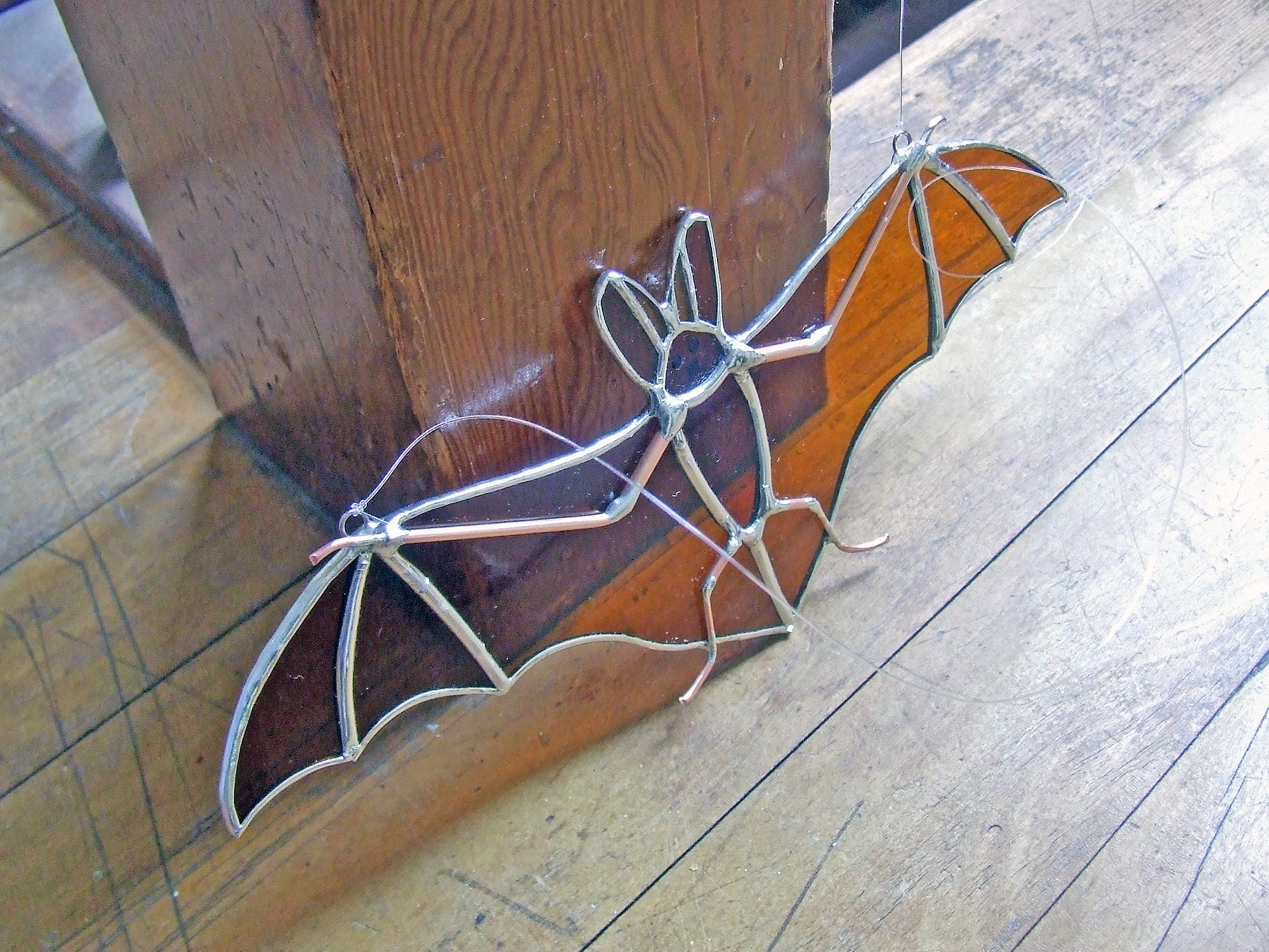 Stained Glass Sun Catcher Bat Madagascar Sucker-footed Bat myzopoda ...