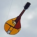 Art Glass Mandolin 1914 Gibson A3 - Stained Glass Mandolin - Glass ...