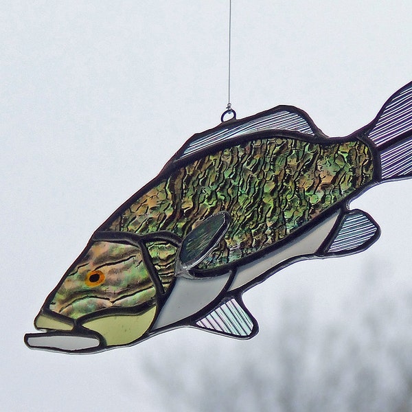 Stained Glass Fish - Etsy