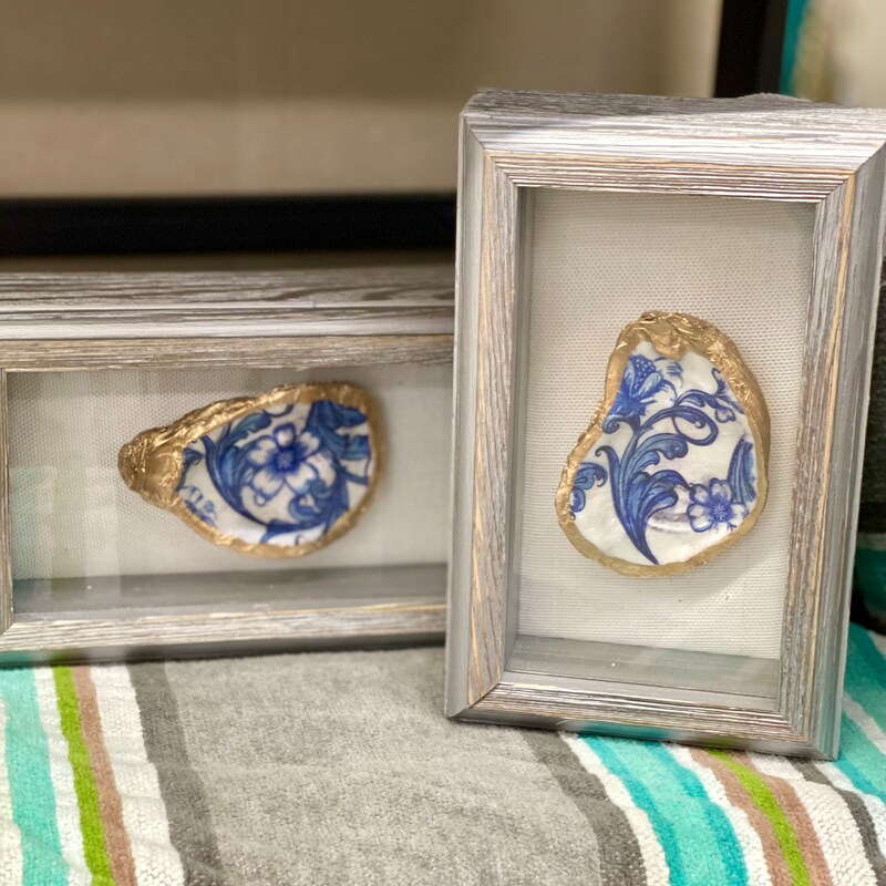 Shell Art Shadow Box - Etsy