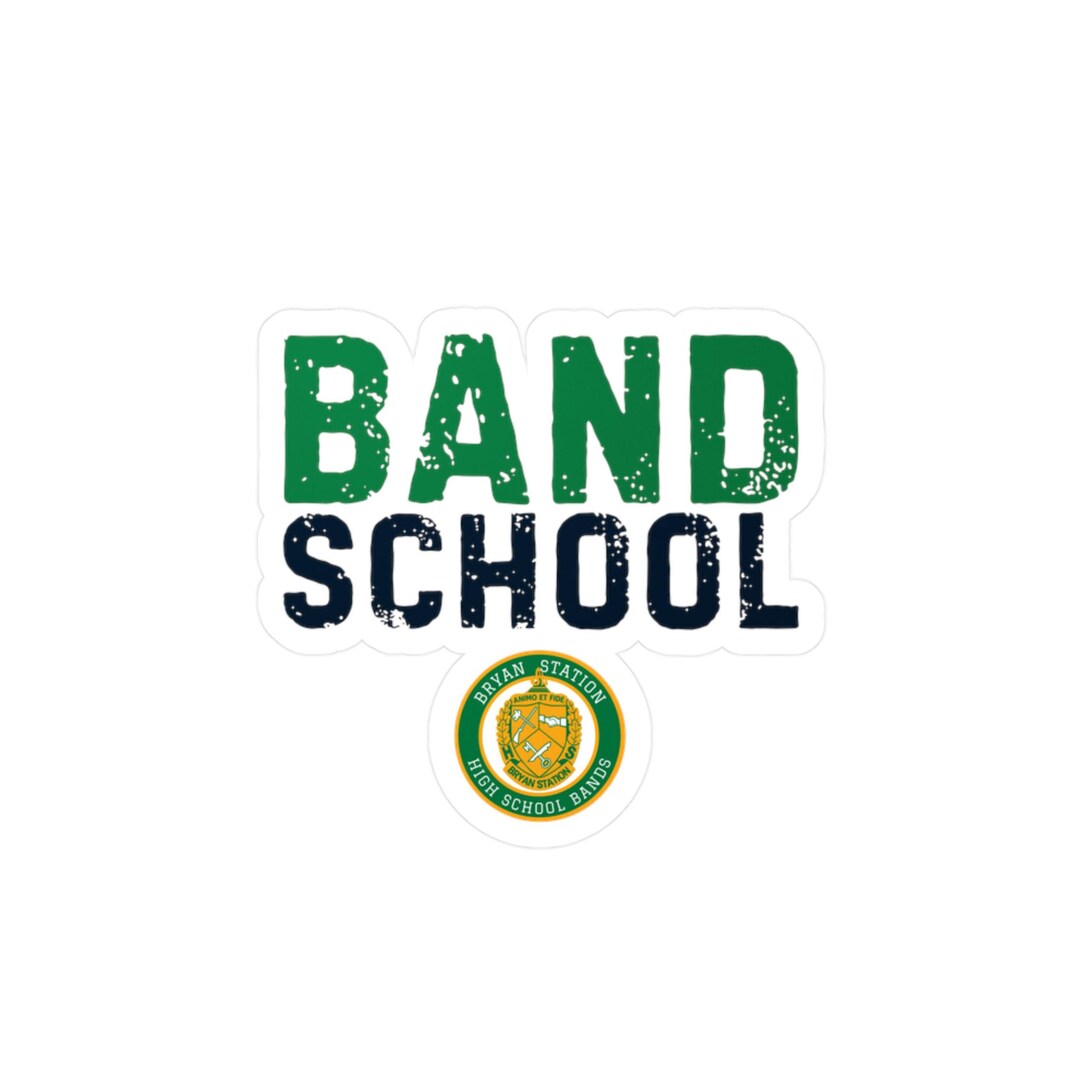 Band School Vinyl Decals - Etsy