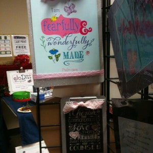 Fearfully and Wonderfully Made, Psalms 139, Girl Nursery Decor, Bible ...