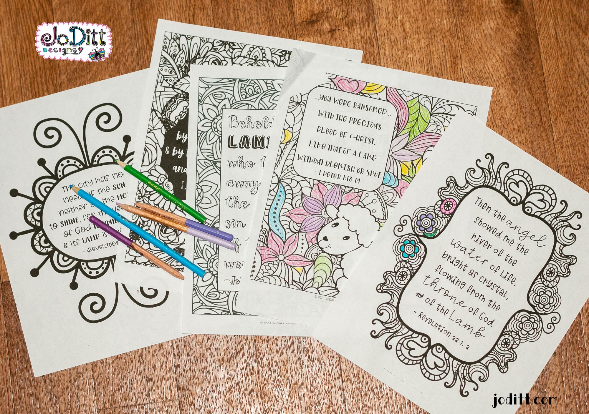 Easter Printable Bible Journaling Kit Stickers Bible Reading Plan ...