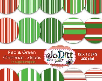 Christmas Digital Paper Boho Scrapbook Paper Digital Paper - Etsy