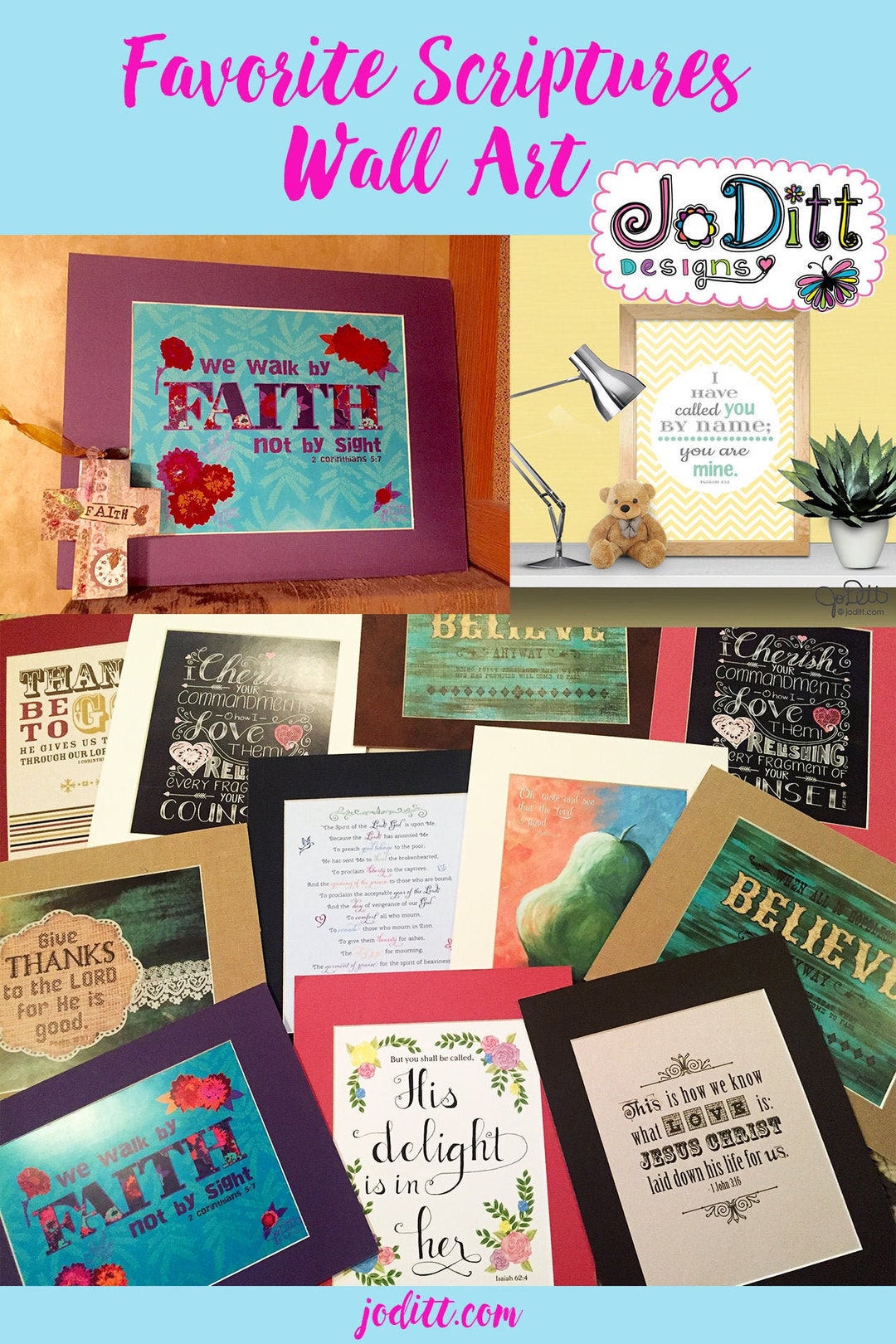 40+ Bible Verse Prints, Bible Verse Wall Decor, Printable Scripture ...