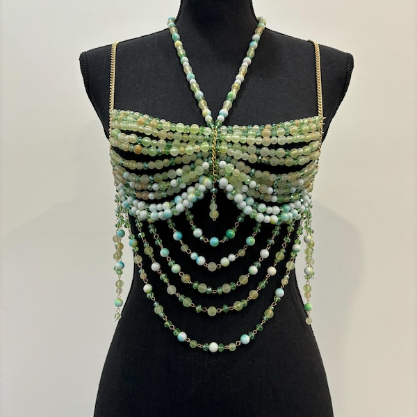 Beaded Bra - Etsy