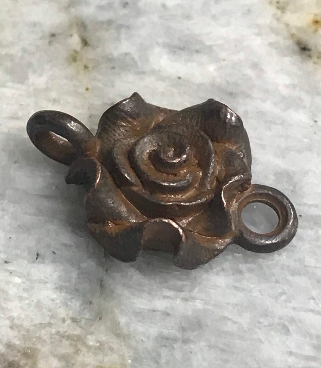 Rose Connector Link Rose Flower Art Supplies Jewelry Components Link ...