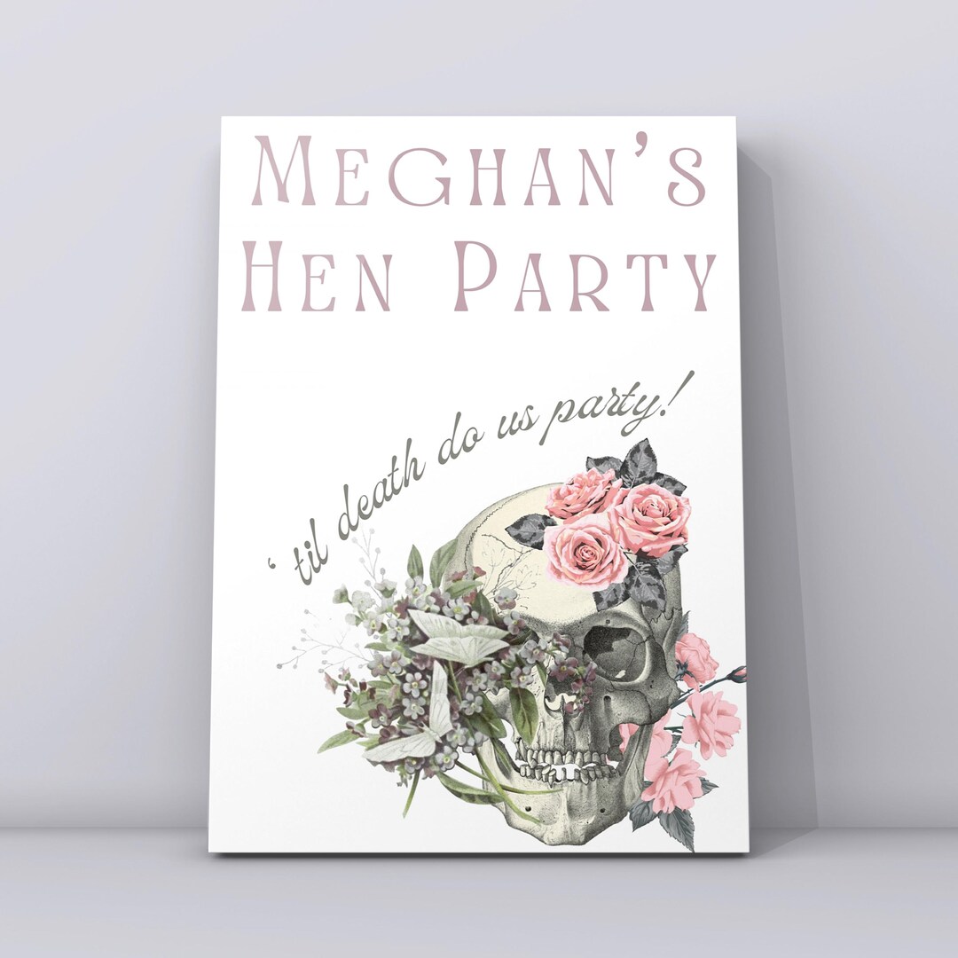 Hen Weekend Personalised Welcome Sign, Hen Do Party Décor, Bride to Be ...