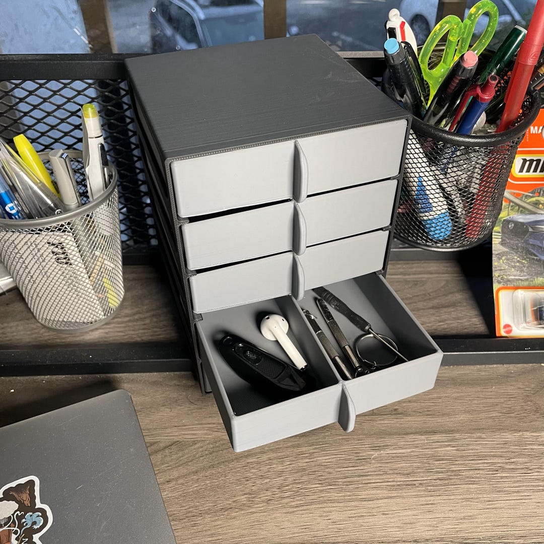 Tiny Desk Drawer / Desk Drawer / Desk Decor / Cute Desk Drawer / Desk ...