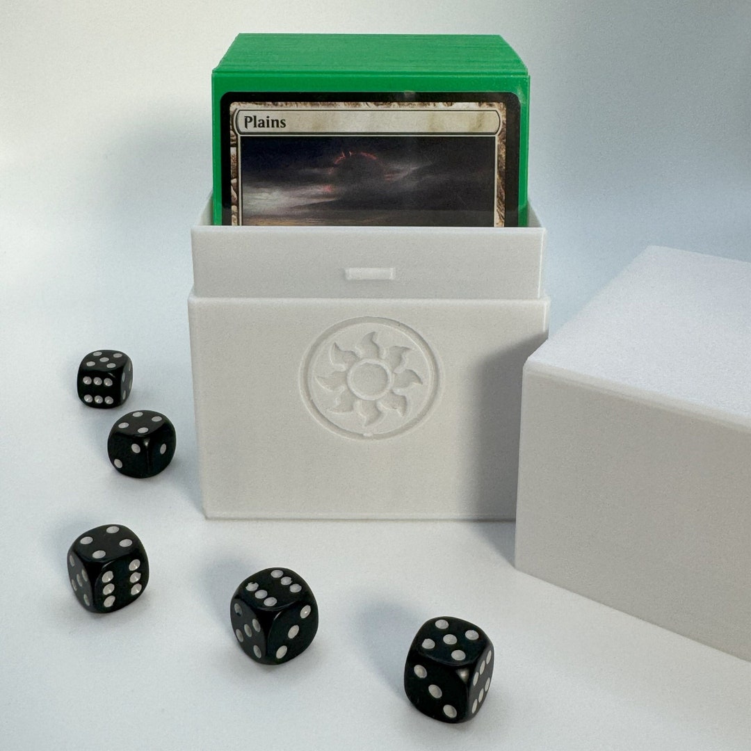 3D Printed Magic the Gathering Deck Box / 100 Card Deck Box / Multicolored Deck Boxes - Etsy
