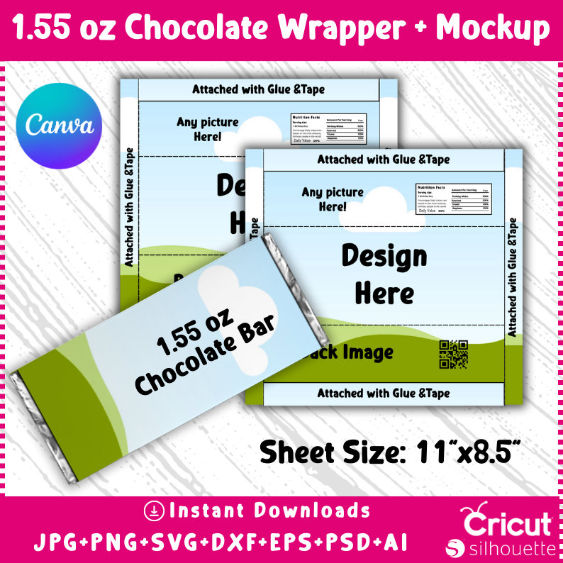 7 Party Favors Template Bundle, Party Favor Mockup, Chip Bag, Rice ...