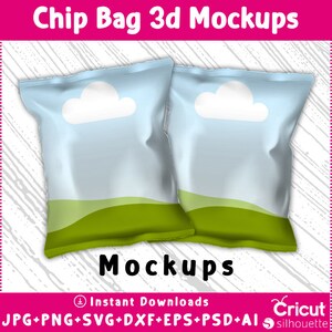 Chip Bag Template, Chip Bag Label, Printable Party Favor, Customizable ...