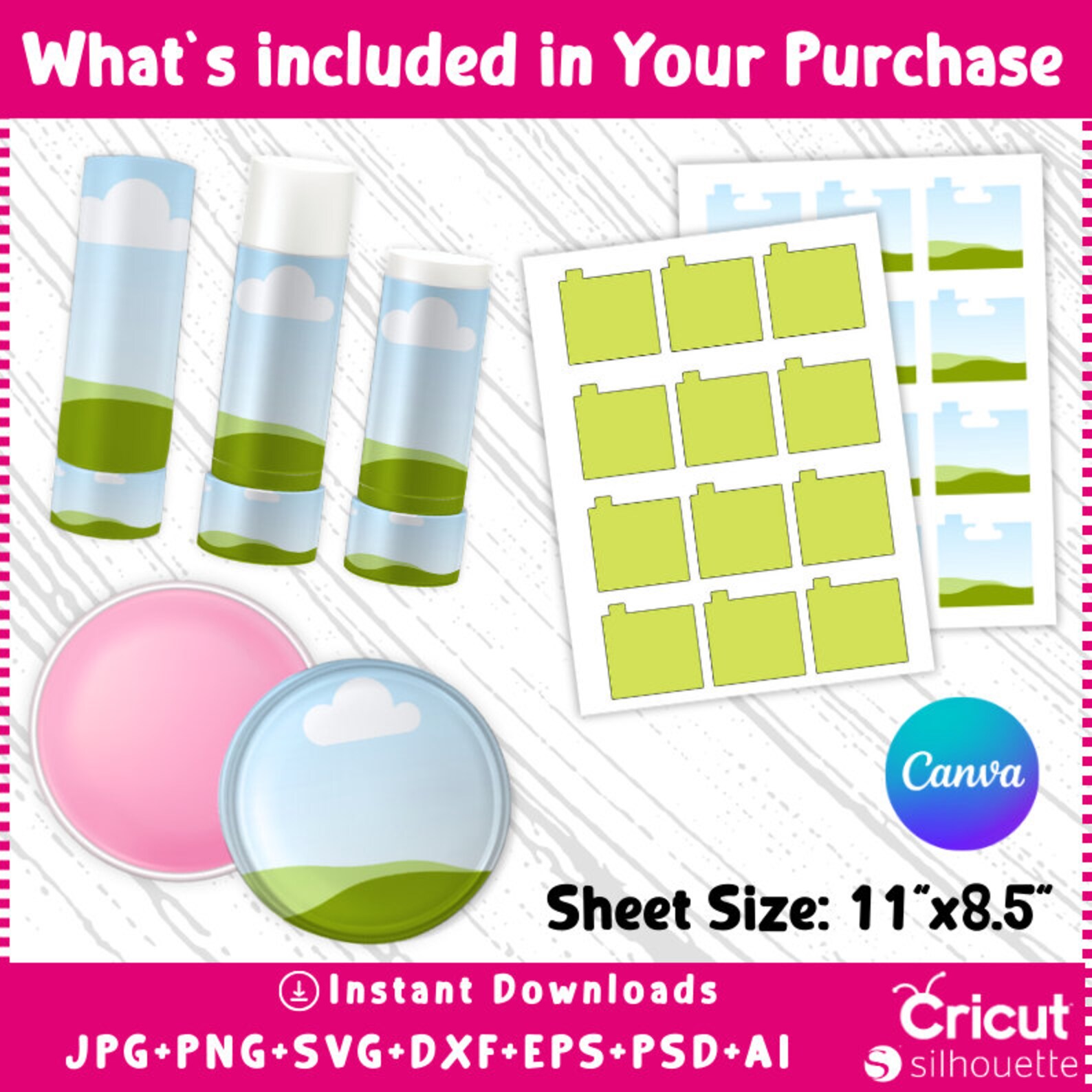 Lip Balm Label Template, Lip Balm Labels, Chapstick Label, Lip Balm ...