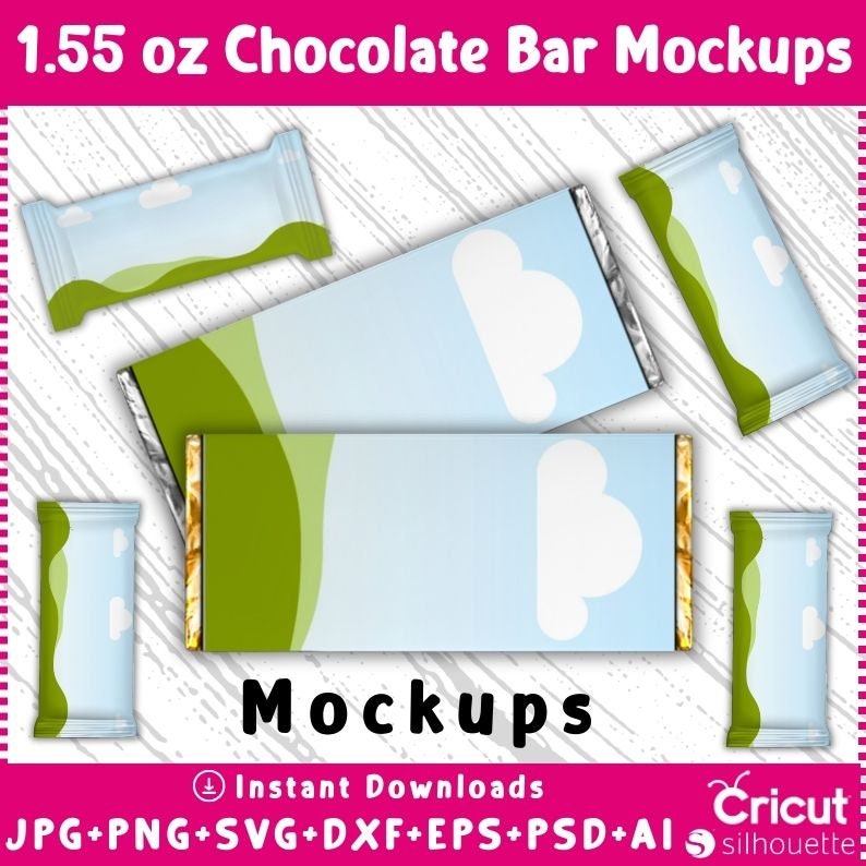 Chocolate Bar Wrapper Template, Chocolate Wrapper Label Template, Candy ...