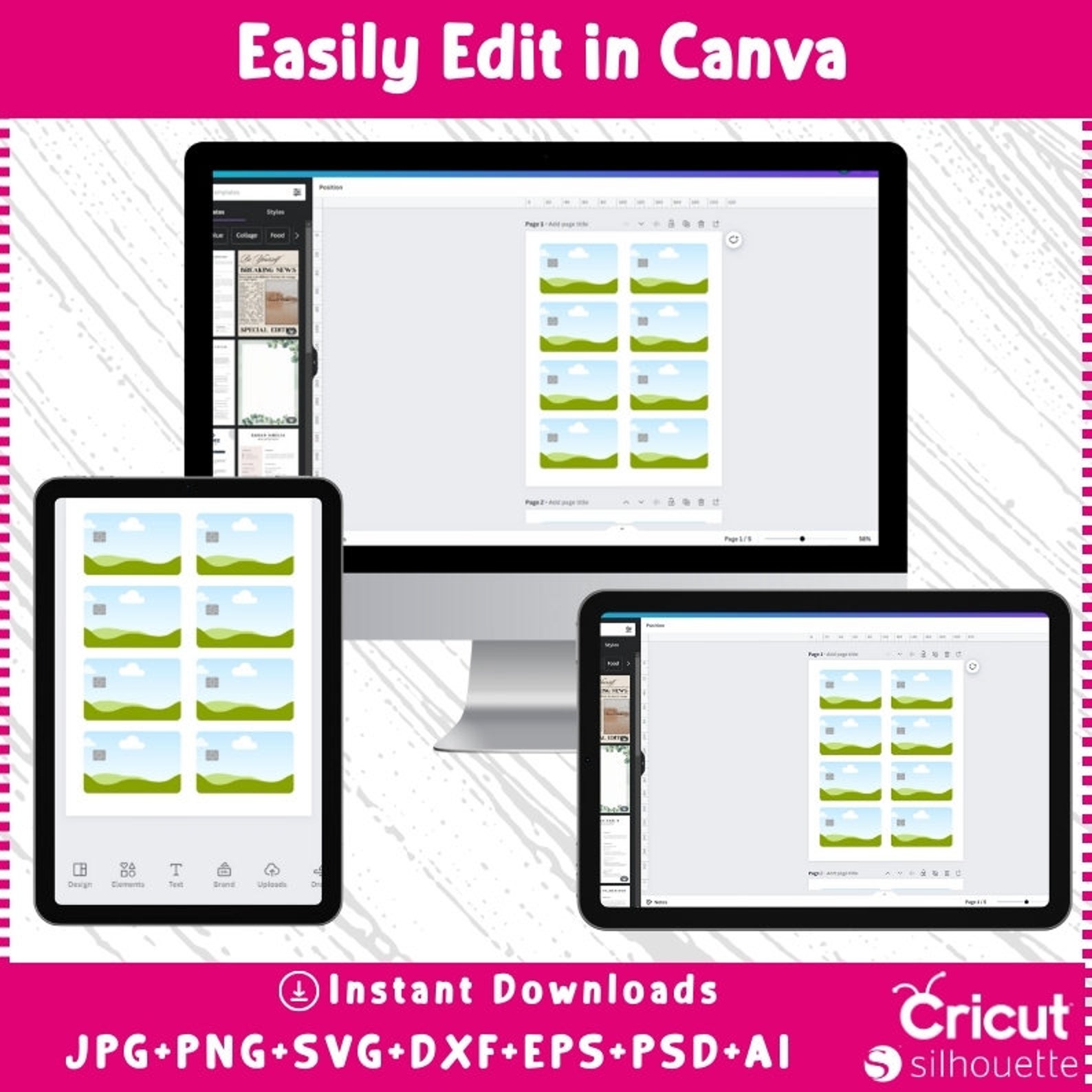 Credit Card Skin Template Canva, Credit Card Sticker, Debit Credit Card ...