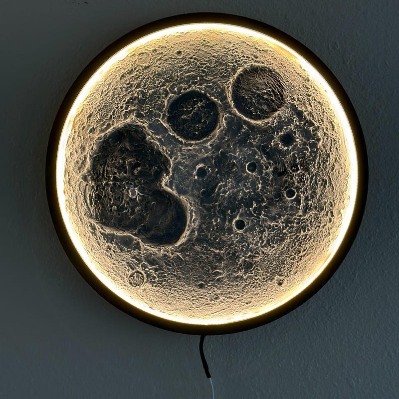 Moon Lamp - Etsy