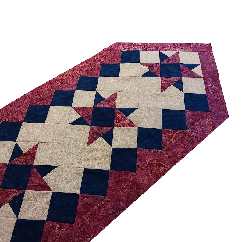 Quilted Table Runner Pattern ~ Digital PDF Download for Easy Table ...