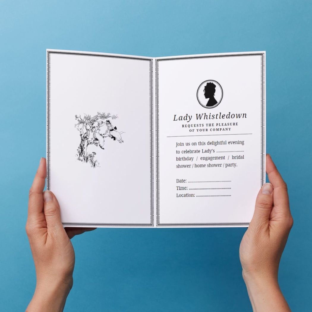 Bridgerton Party Template, Lady Whistledown Society Papers, Invitation ...